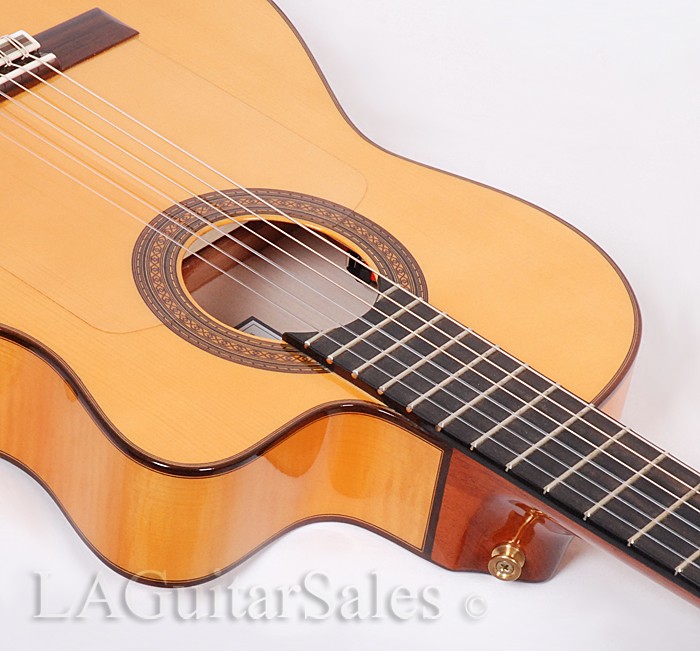 Cordoba 55FCE Acoustic Electric Thinline Crossover Nylon String With ...