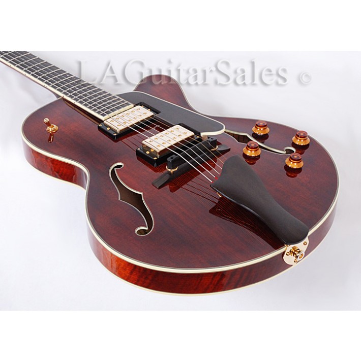 Eastman T145 SMD-LA 15" Thinline Hollow Body Jazz Guitar with Case