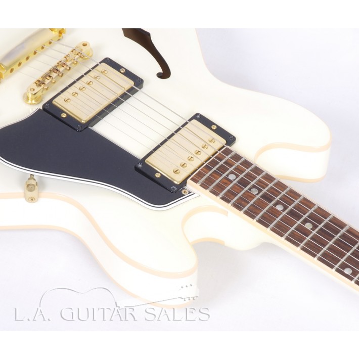 Gibson ES-339 Custom Shop Limited Alpine White with Gold Hardware