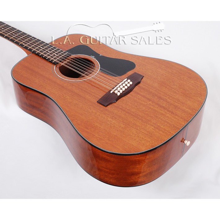 Guild GAD D-125-12 Mahogany 12 String Dreadnought Natural S/N GAD-73532